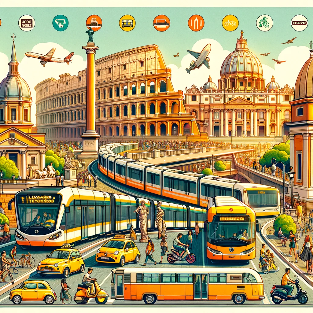 Guide Complet des Transports à Rome | Aéroports, Métro, Bus